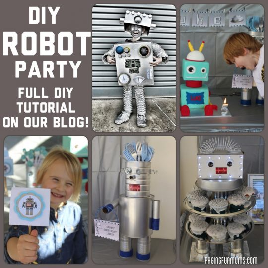 The Ultimate Robot Party - Full DIY Tutorials