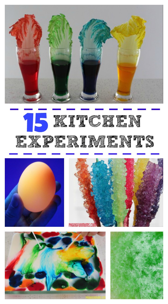 15 FUN Kitchen Experiments to do with kids! - Paging Fun Mums